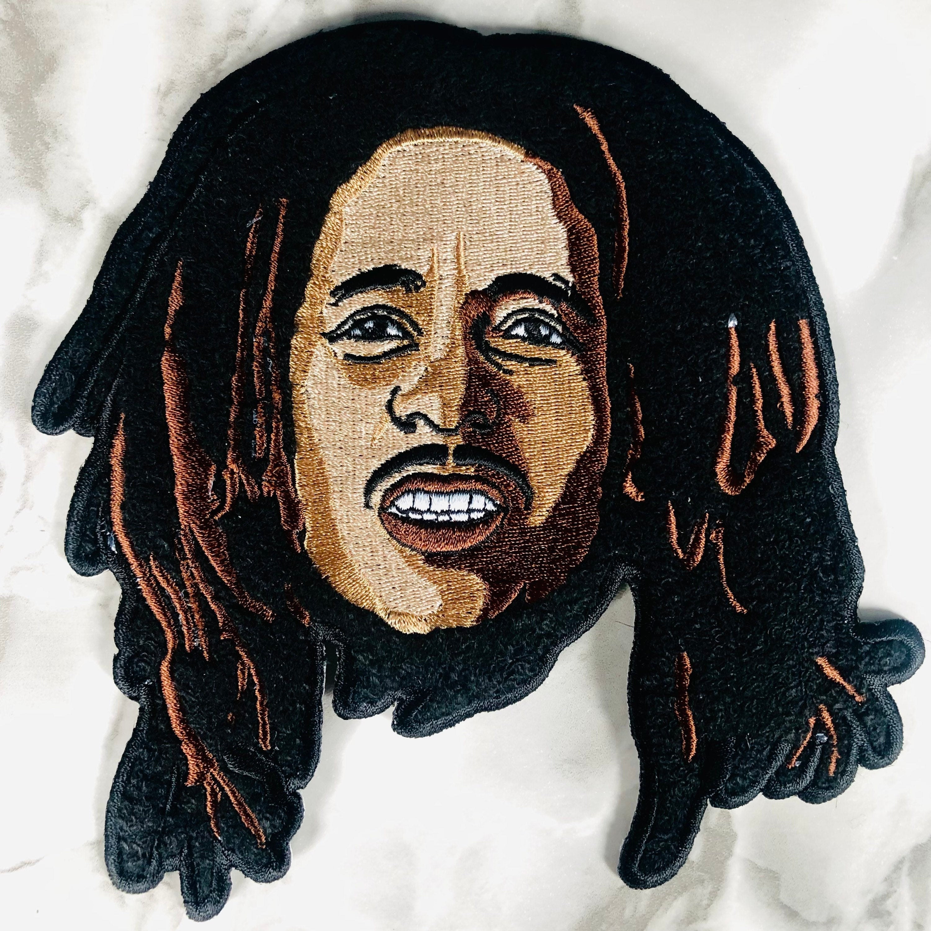 Bob Marley Patch Reggae Chenille Patch One Love DIY Iron - Etsy