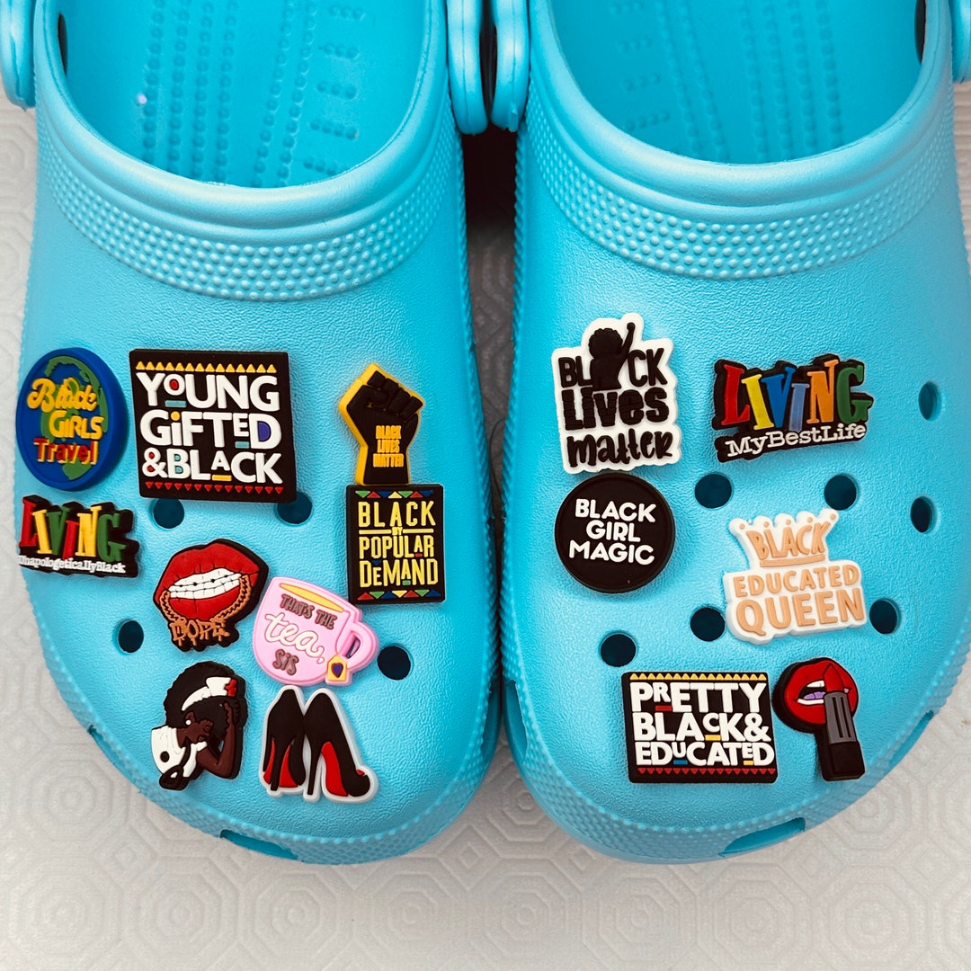 Melanin Culture Shoe Charms Hip Hop Pop Culture Croc Charm - Etsy