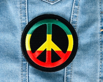 Reggae Peace Sign | Etsy