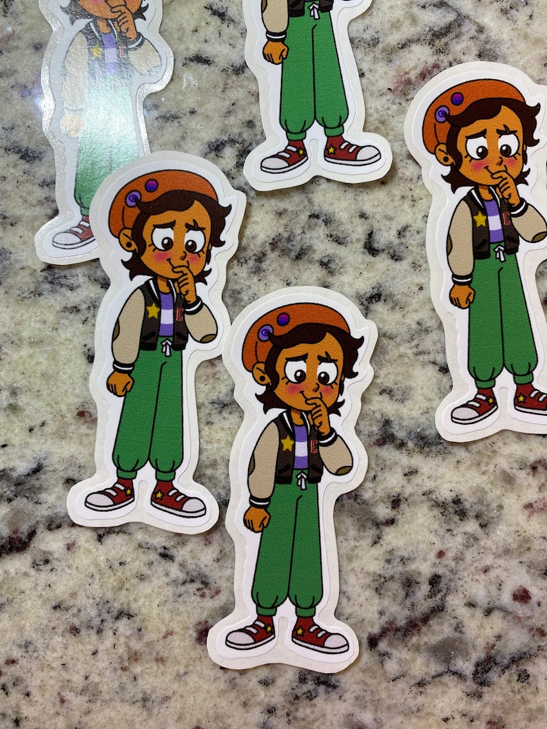 Luz Noceda Vinyl Sticker the Owl House Season 3 Thanks - Etsy