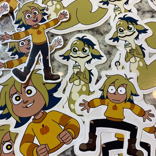 Vee Noceda Basilisk Vinyl Sticker the Owl House Season - Etsy