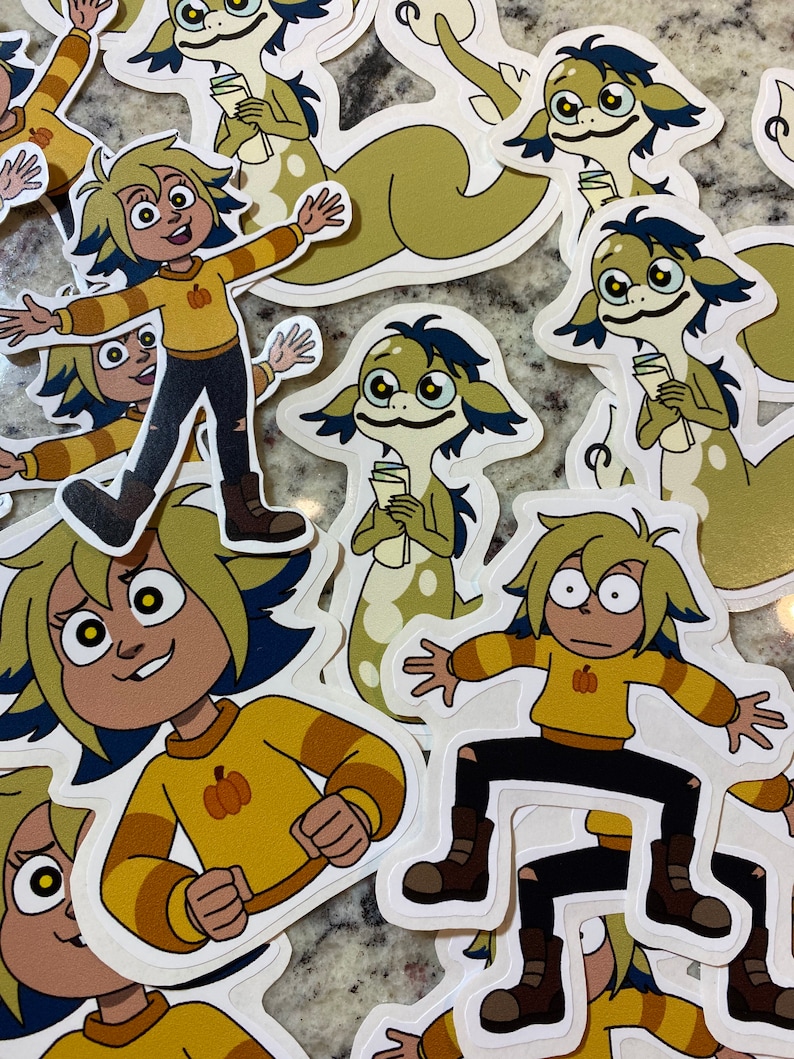 Vee Noceda Basilisk Vinyl Sticker the Owl House Season - Etsy