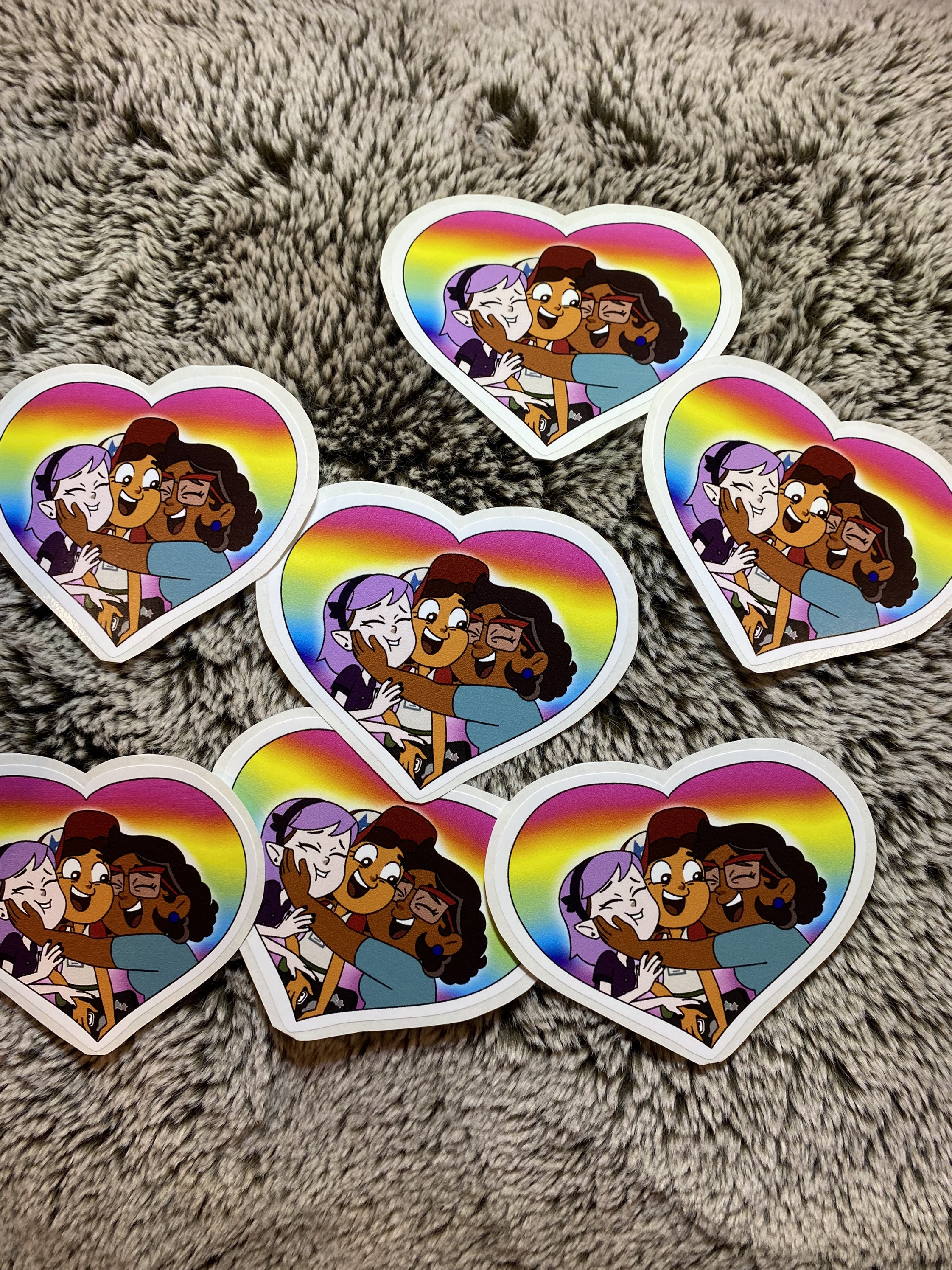 Hi Im Bi Lumity Vinyl Sticker Amity Blight Luz Noceda - Etsy