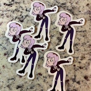 Amity Blight Vinyl Sticker - the Owl House - Season 3 - Thanks to Them ...