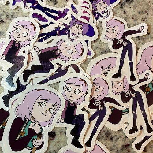 Amity Blight Vinyl Sticker the Owl House Season 3 Thanks - Etsy