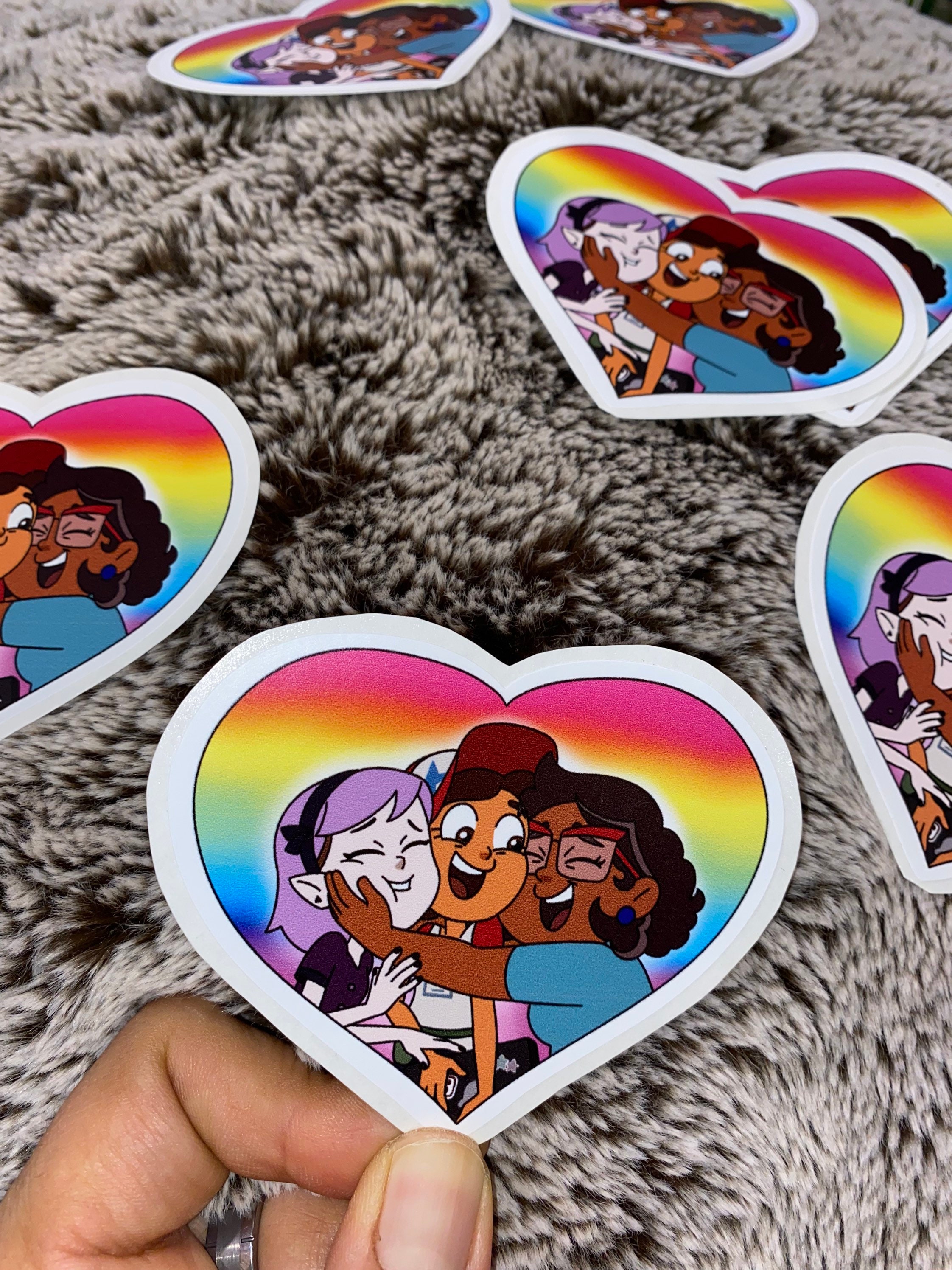 Hi Im Bi Lumity Vinyl Sticker Amity Blight Luz Noceda - Etsy