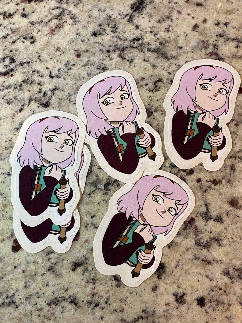 Amity Blight Vinyl Sticker - the Owl House - Season 3 - Thanks to Them ...