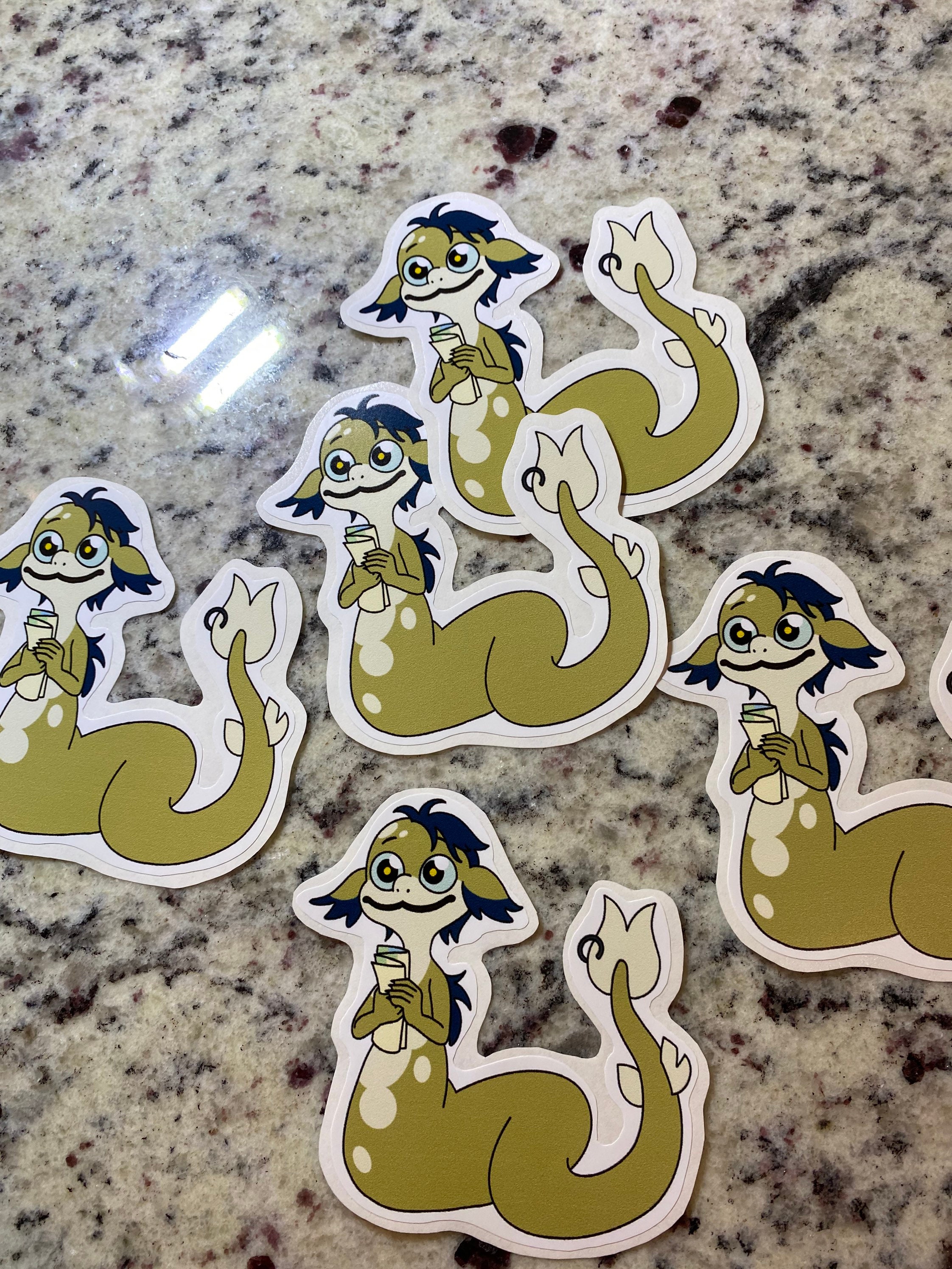 Vee Noceda Basilisk Vinyl Sticker the Owl House Season - Etsy