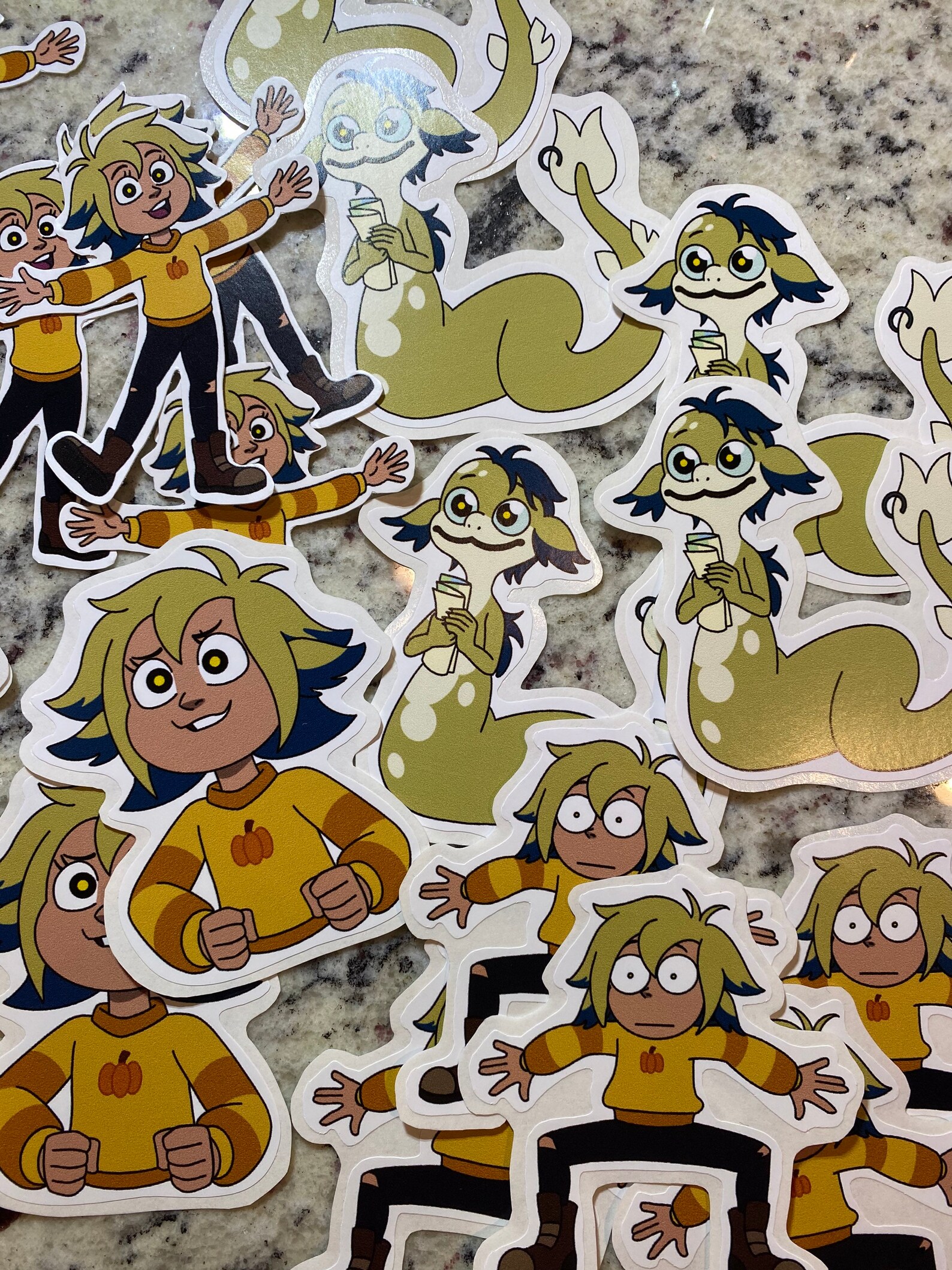 Vee Noceda Basilisk Vinyl Sticker the Owl House Season 3 Thanks to Them ...