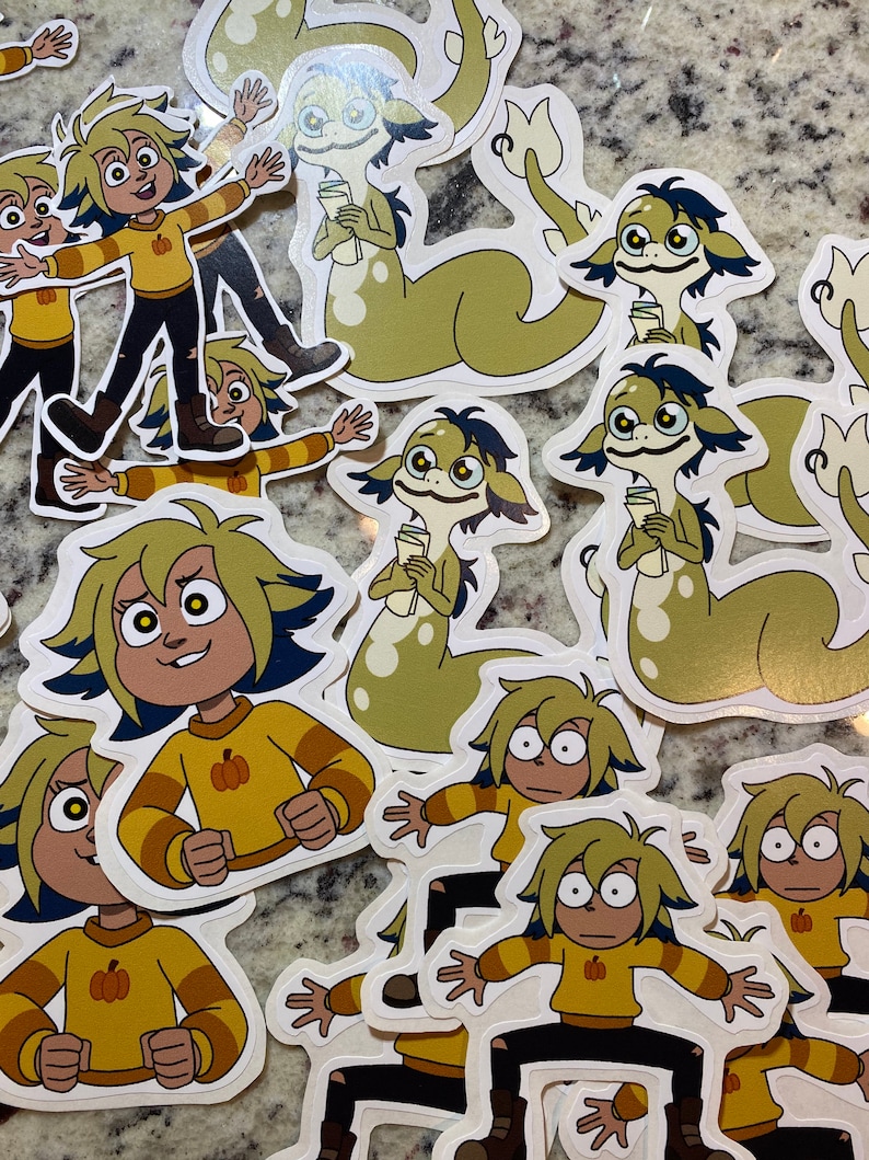 Vee Noceda Basilisk Vinyl Sticker the Owl House Season - Etsy