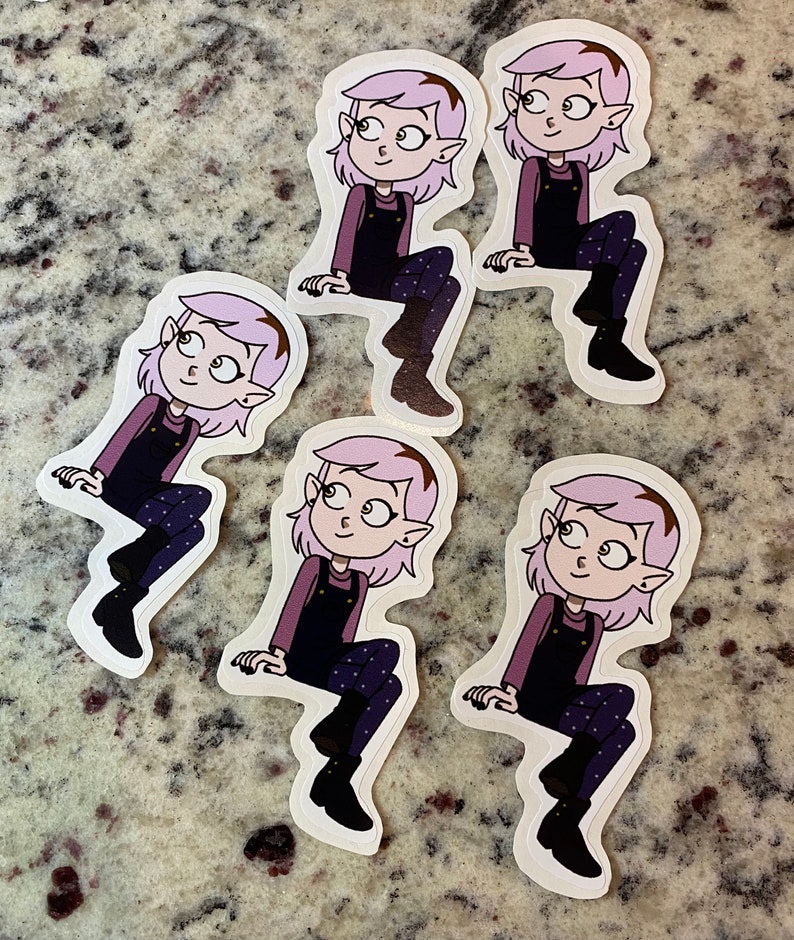 Amity Blight Vinyl Sticker - the Owl House - Season 3 - Thanks to Them ...