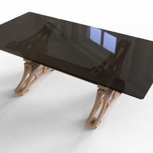 CNC Router Files for Wooden Table Legs, Industrial Style. - CNC Vector ...