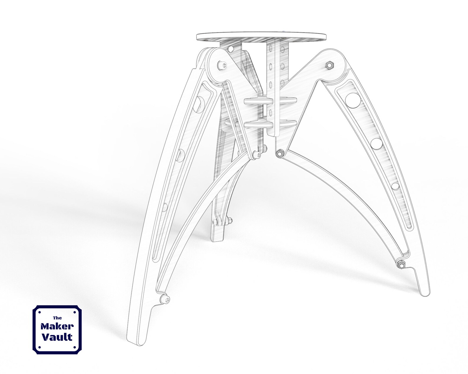 CNC Router Files for Wooden Designer Coffee Table Legs. CNC - Etsy