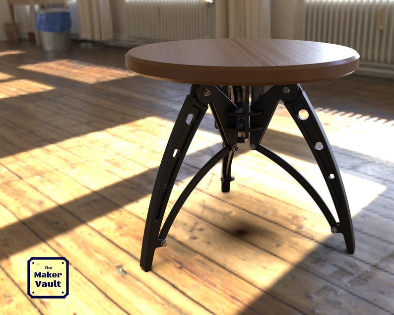 CNC Router Files for Wooden Designer Coffee Table Legs. CNC Vector ...