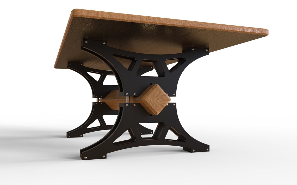 CNC Router Files for Wooden Table Legs Industrial Style. - Etsy