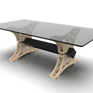 CNC Router Files for Wooden Table Legs Industrial Style. - Etsy