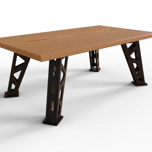 CNC Router Files for Wooden Table Legs Industrial Style. - Etsy