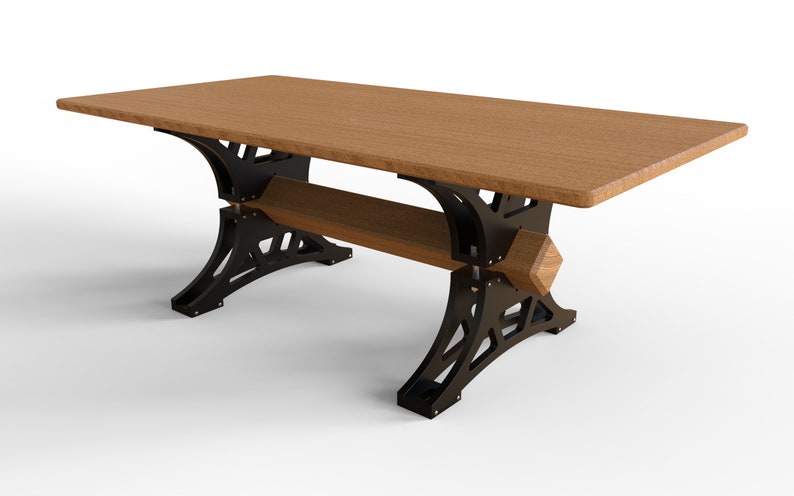 CNC Router Files for Wooden Table Legs Industrial Style. - Etsy