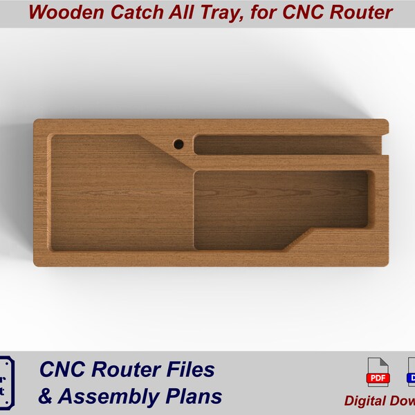 Cnc Wooden Trays - Etsy
