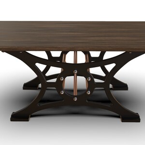 CNC Table Plan/vector File. Wooden Table Legs Industrial | Etsy Canada