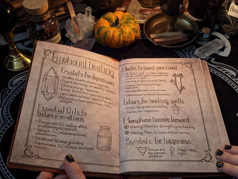 Book of Spells - Etsy