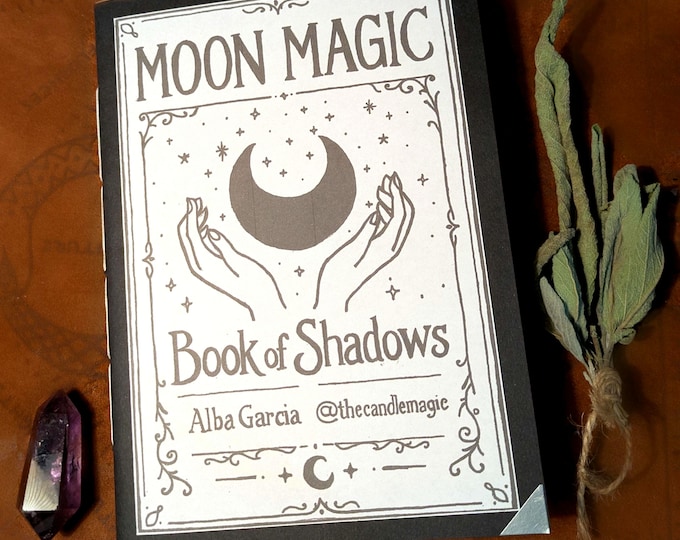 Moon Magic Book of Shadows - Etsy