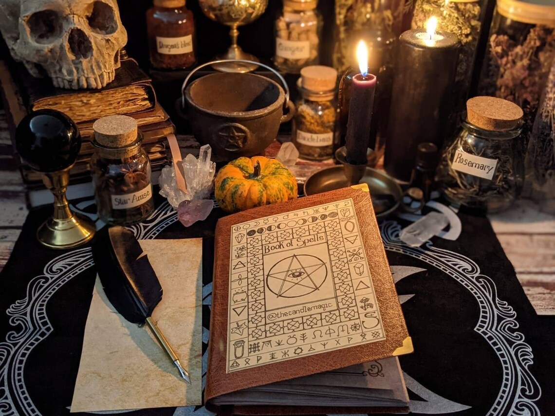 Book of Spells - Etsy