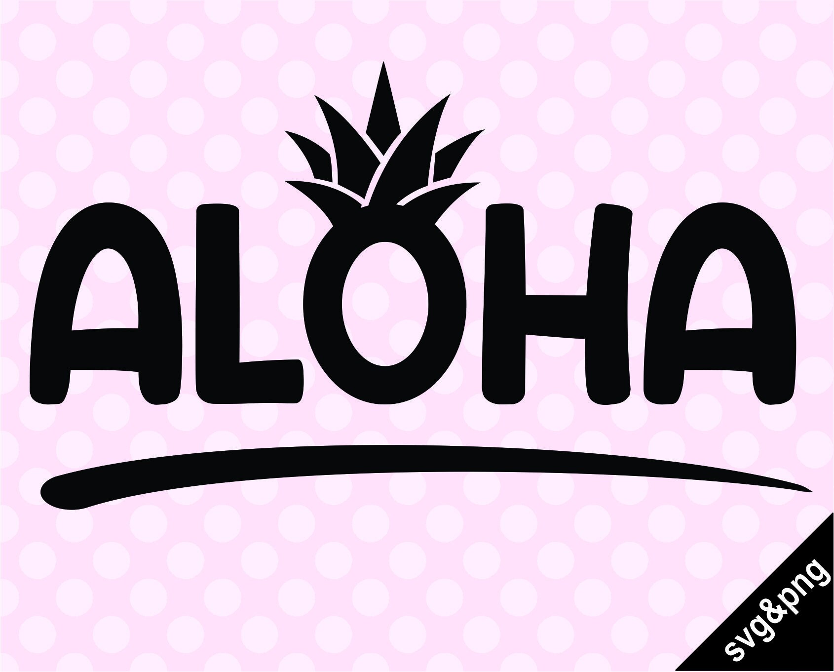 SVG & PNG Aloha - Etsy