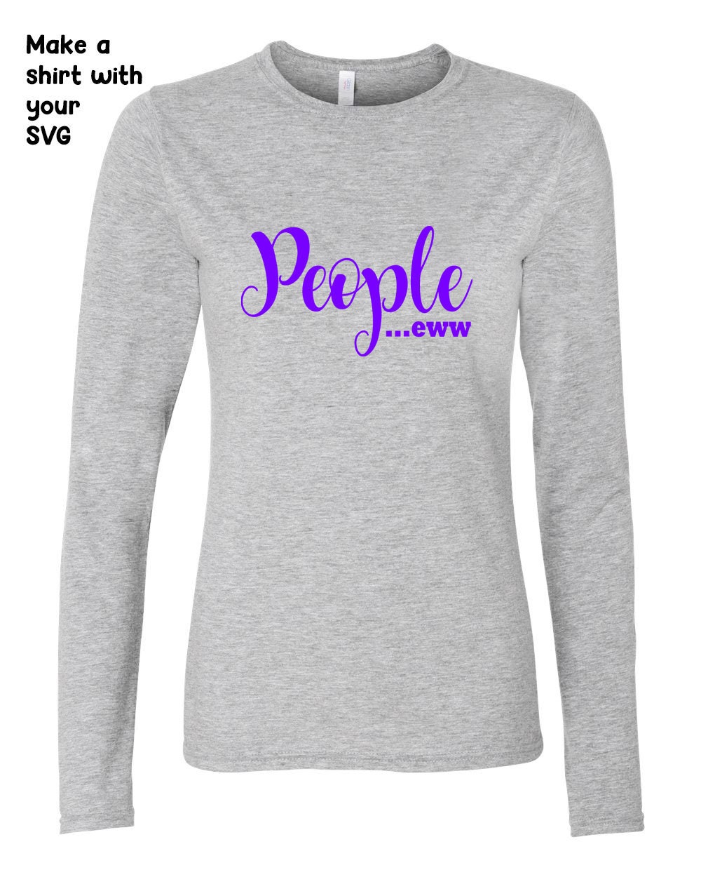 SVG & PNG People ...eww - Etsy