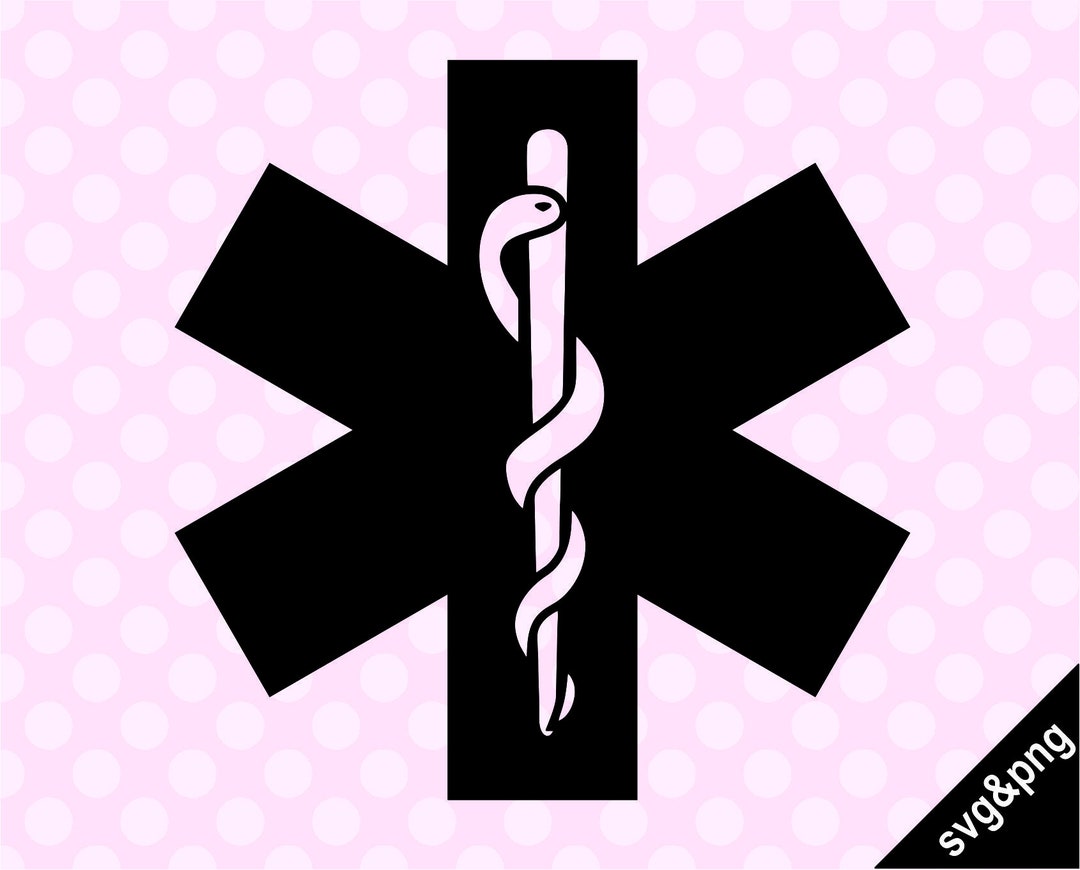 SVG & PNG - Star of Life - Etsy