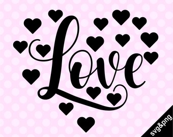 Classic Heart SVG & PNG - Etsy