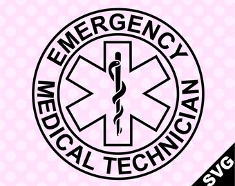 EMT Svg Emergency Medical Technician Svg Eps Dxf Png Word Art Subway ...