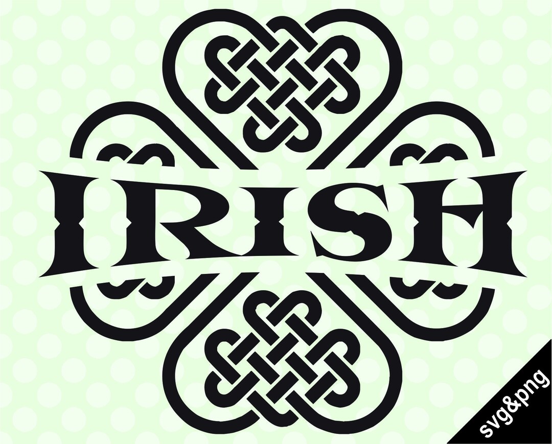 SVG & PNG - IRISH - Etsy