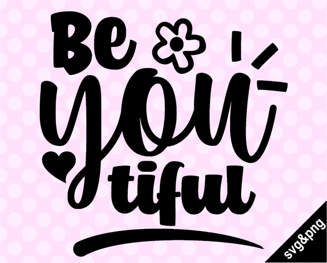 SVG & PNG - Beyoutiful - Etsy