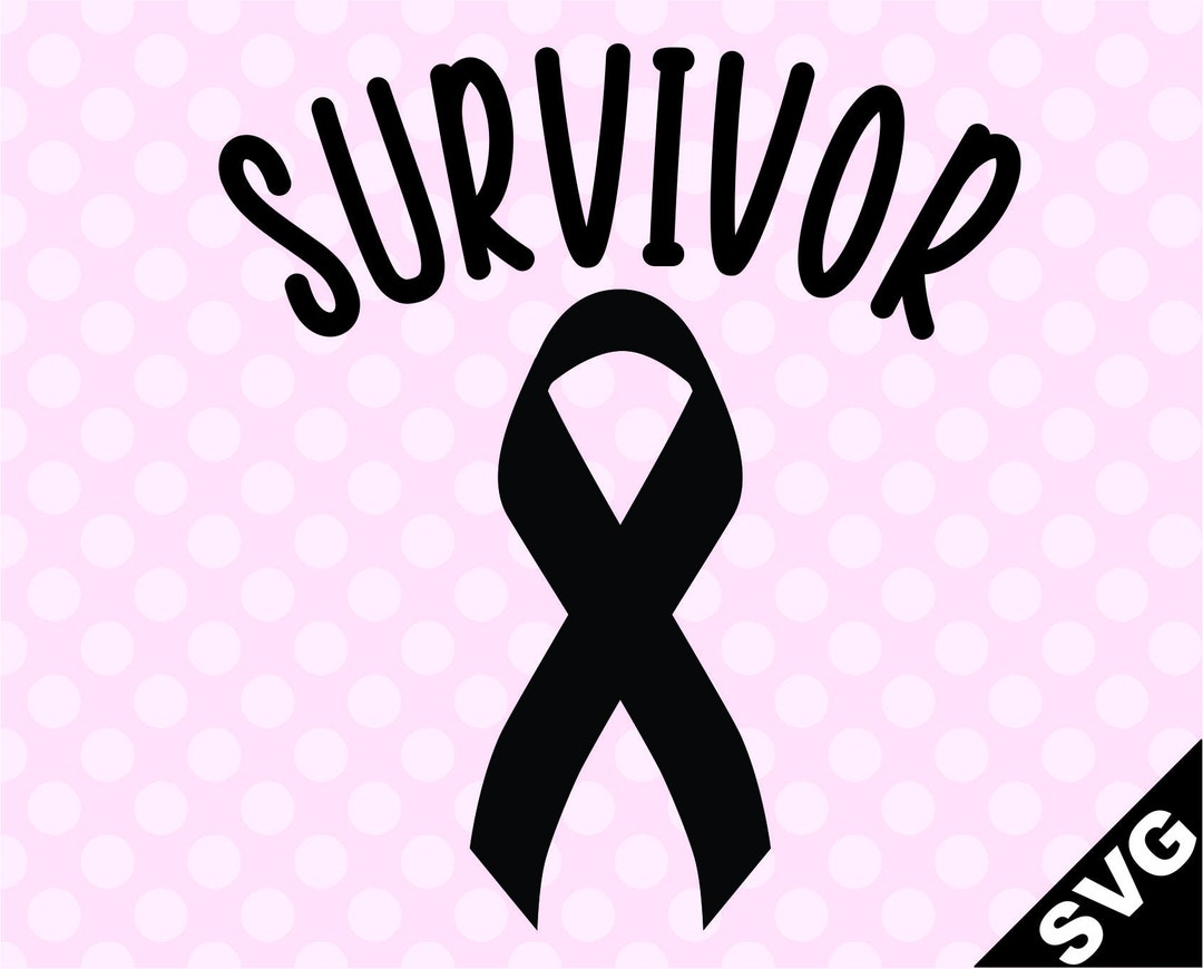 SVG Cancer Survior - Etsy
