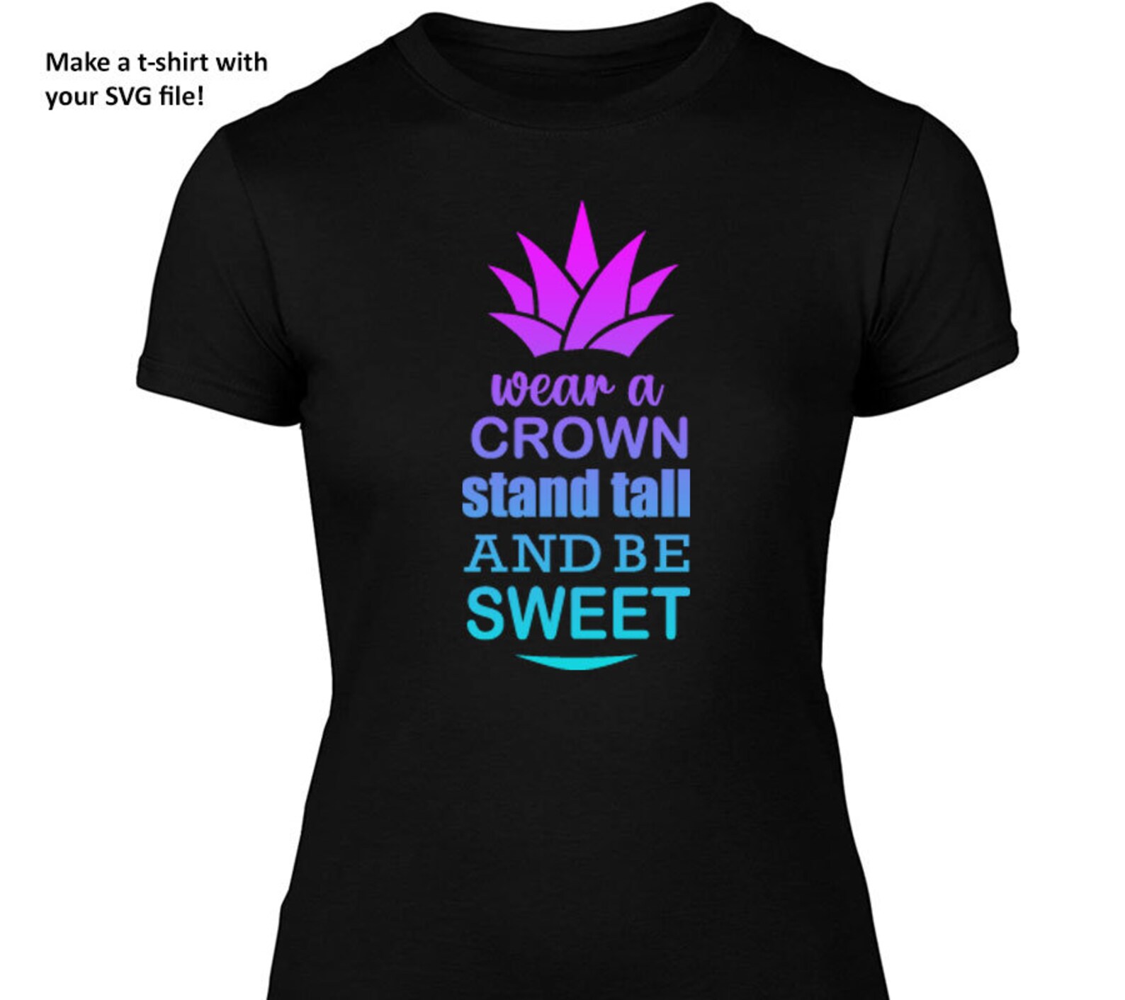 SVG Wear A Crown... - Etsy