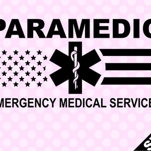 SVG Paramedic EMS - Etsy