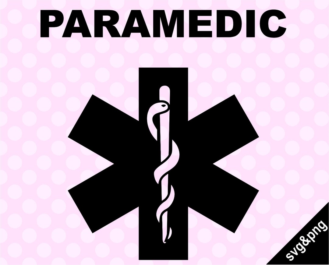 SVG & PNG - Paramedic - Etsy