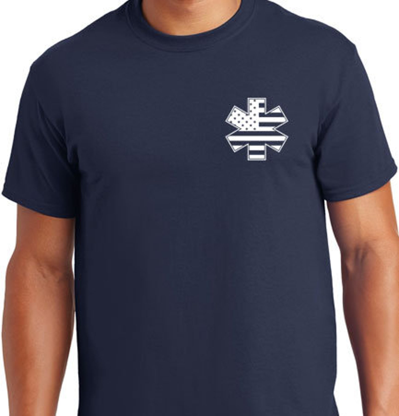 SVG Star of Life With Flag - Etsy