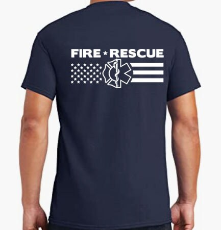 SVG & PNG Fire Rescue Flag - Etsy