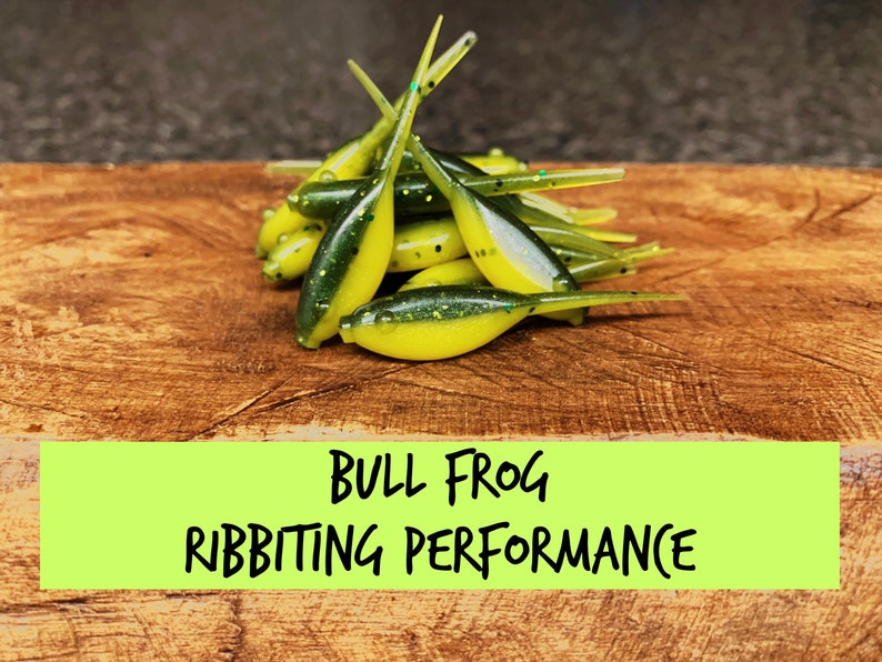 Bull Frog Qty 20 2” Fat Body Shad - Etsy