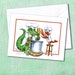 Louisiana Christmas Cards With Recipe Crawfish Fleur-de-lis Christmas ...