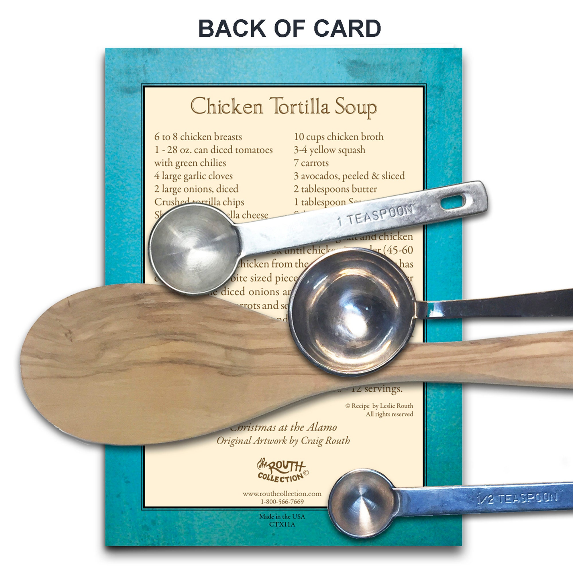 Texas Christmas Cards With Recipe - the Alamo Christmas by Artist Craig ...