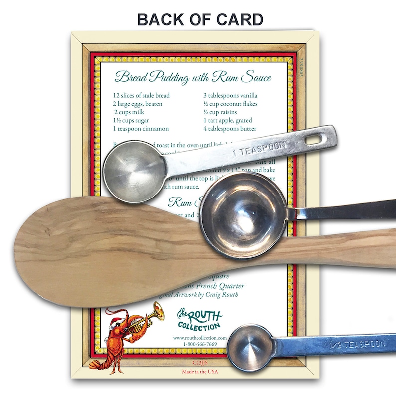 Louisiana Christmas Cards With Recipe - Bayou Nativity Creche by Artist ...