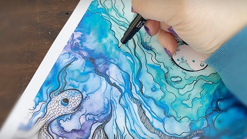 The Beautiful Reverse Coloring Book Vol.1, 43 Printable Pages, Adult ...