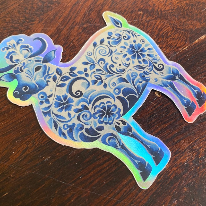 Rosemaling Sticker - Etsy