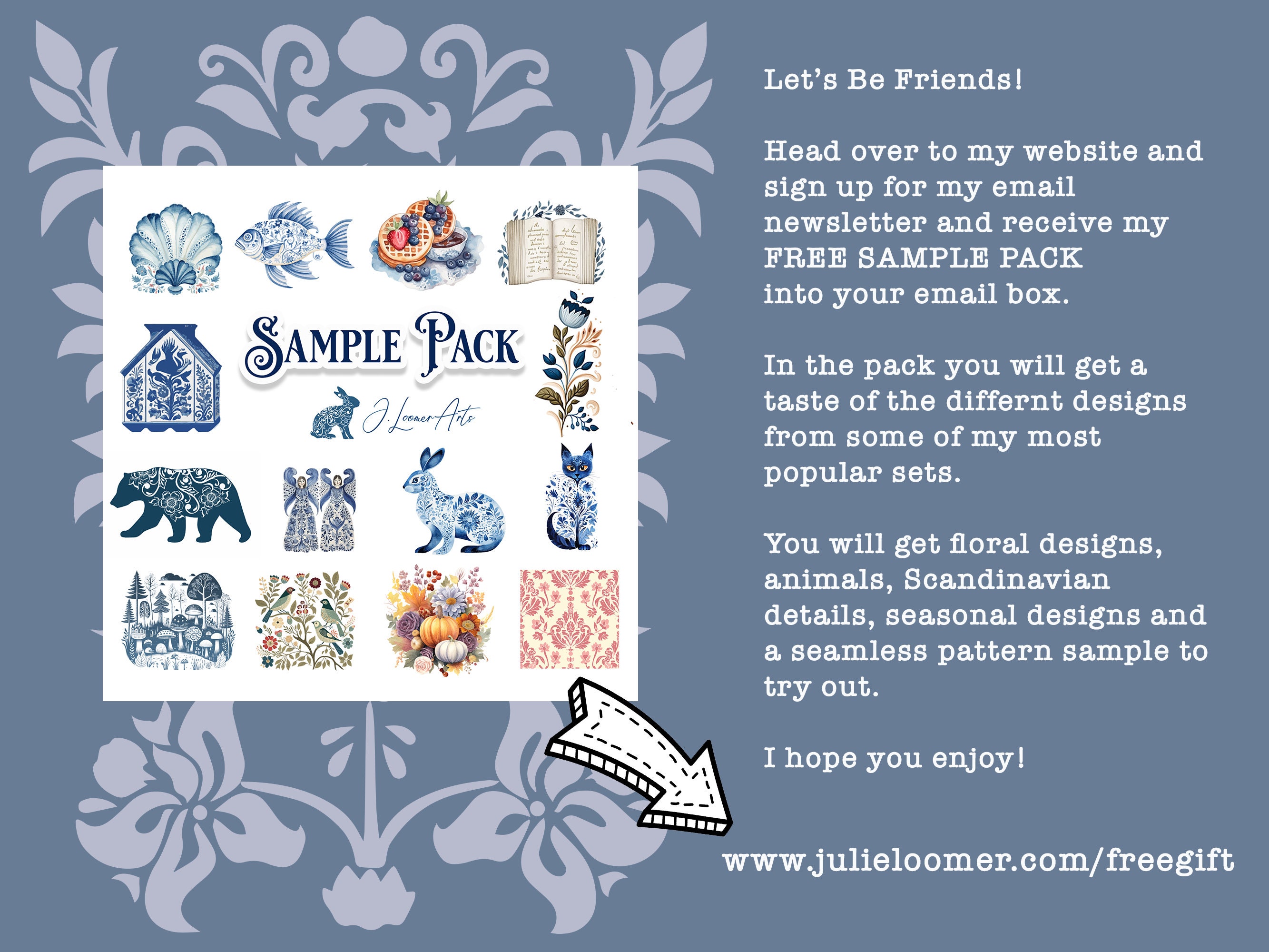 The Secret Garden Clip Art Bundle, Forest Animals Clip Art Set, Flower ...