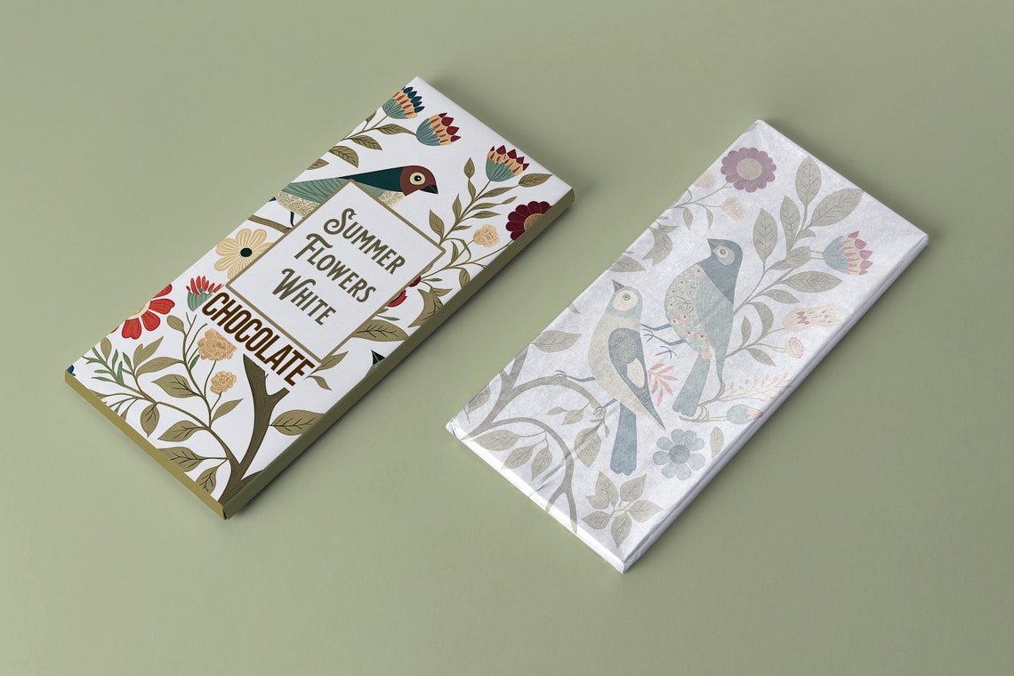 Summer Garden Folk Art Clip Art Vol.1 Embroidery Designs - Etsy