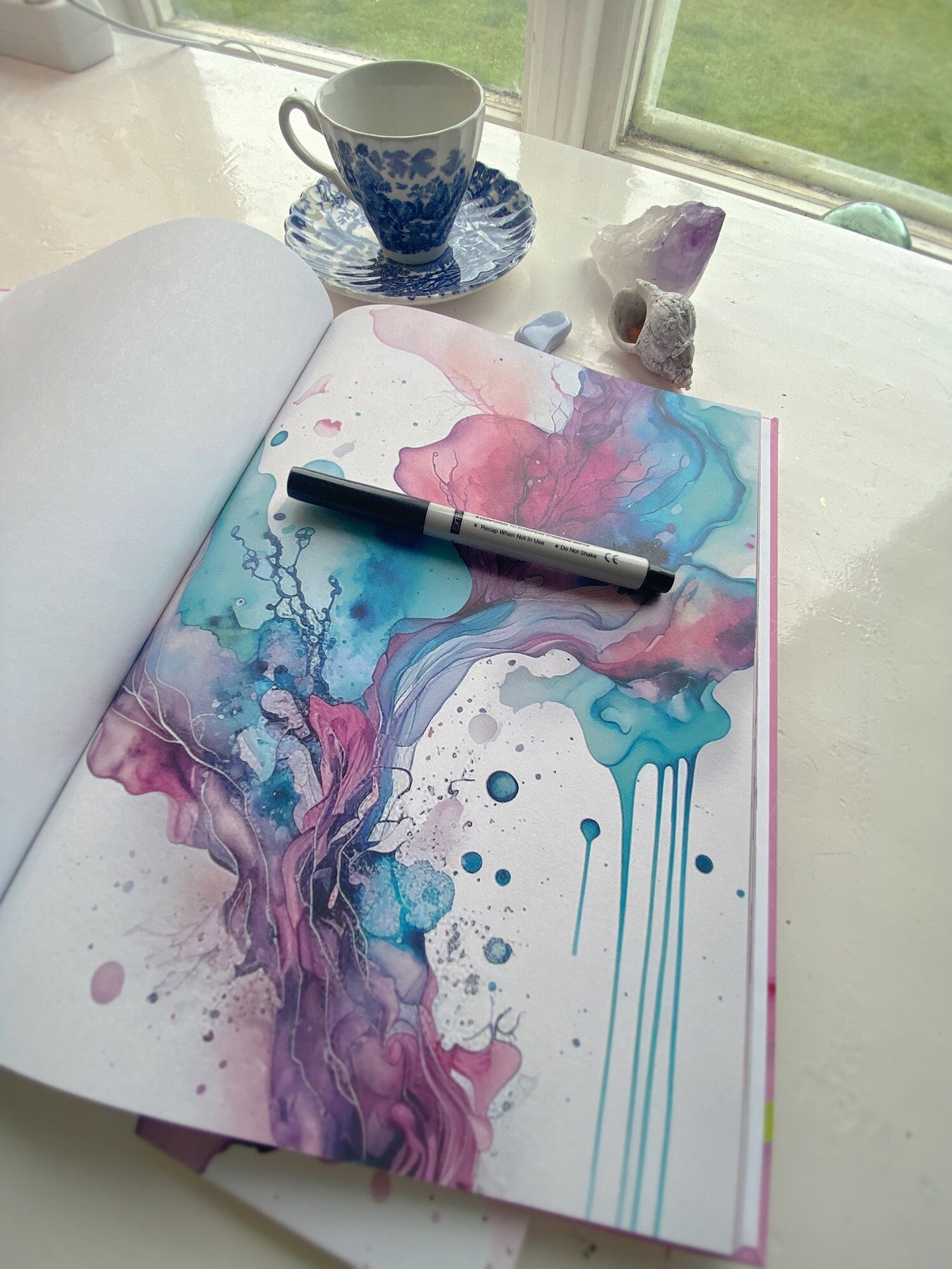 The Beautiful Reverse Coloring Book Vol.1, 43 Printable Pages, Adult ...