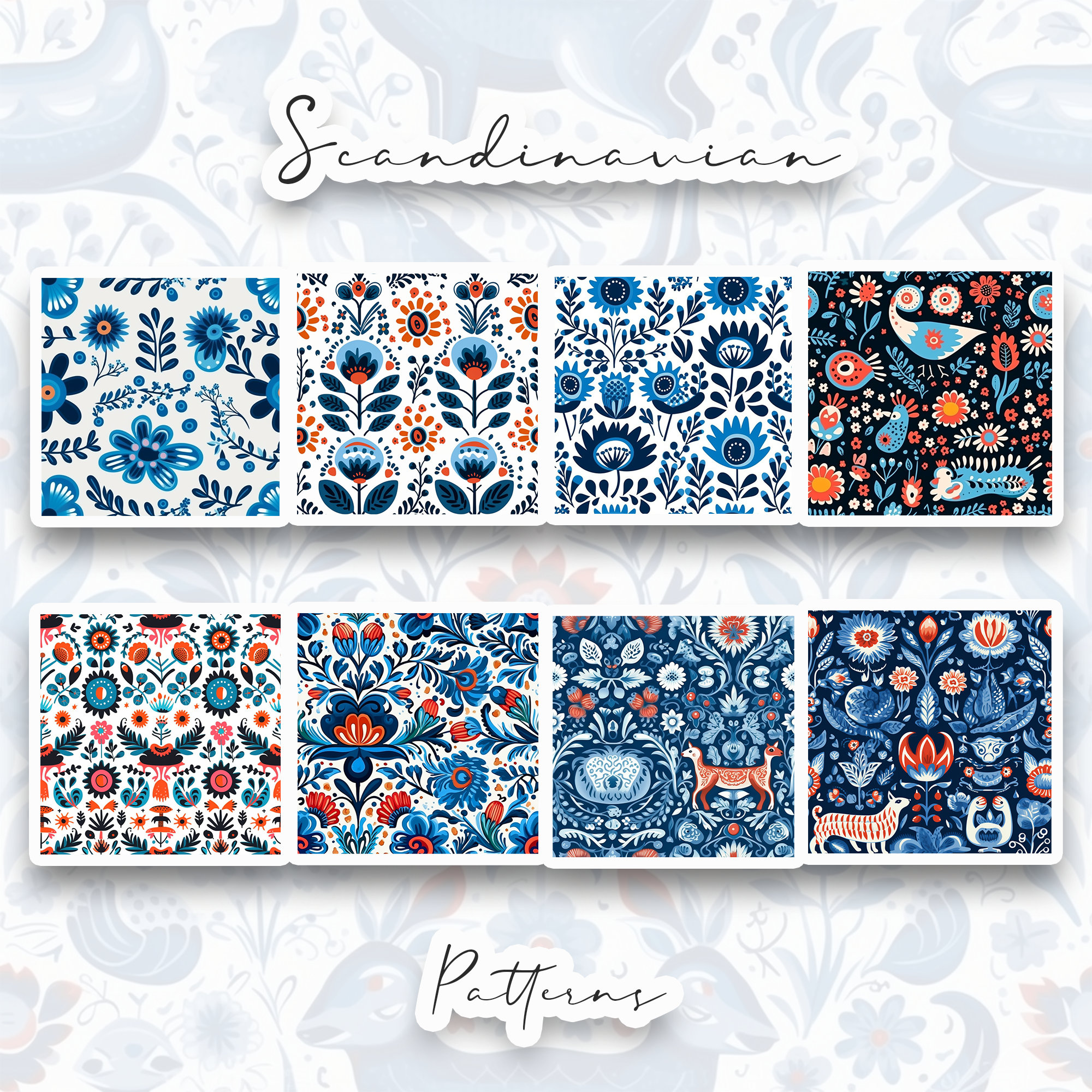 Scandinavian Folk Art Designs